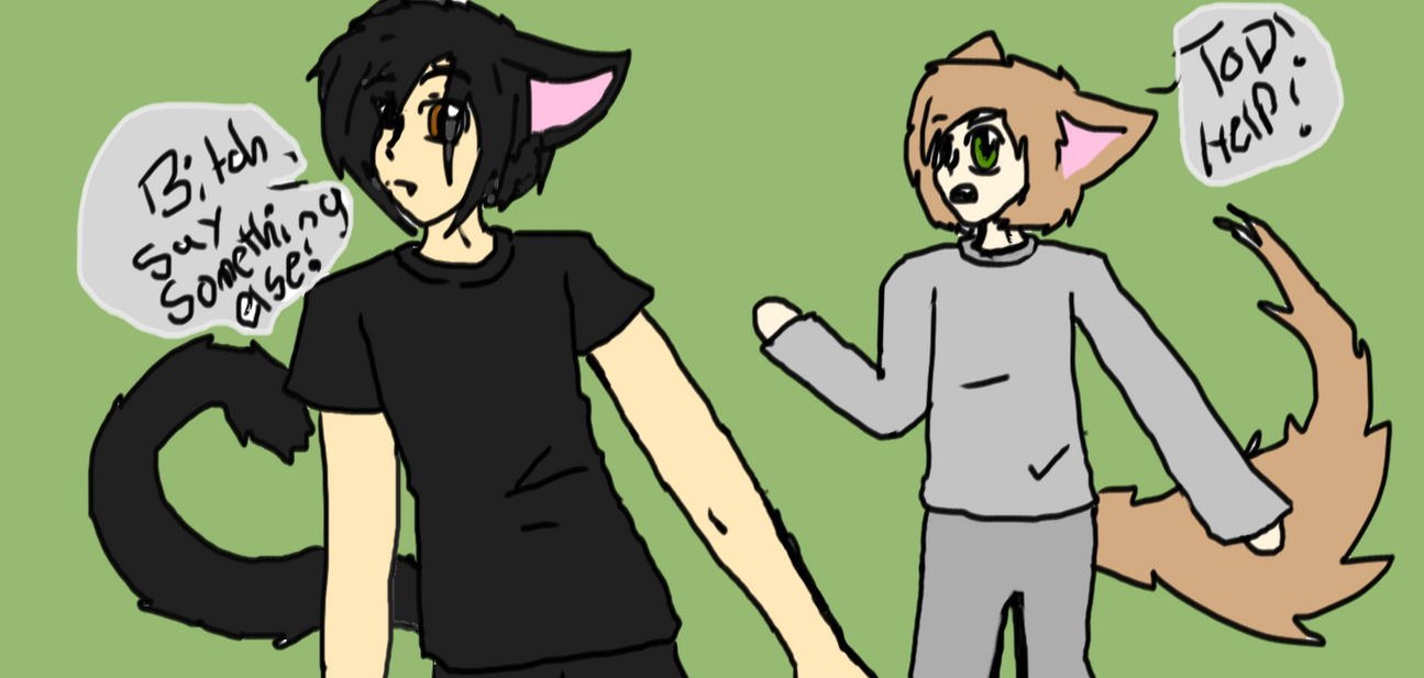 Talking Kitty In Human Form (selvester And Gib by mskittycatmeow on ...