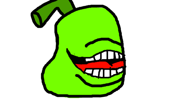 The Biting Pear of Salamanca by user15432 on DeviantArt