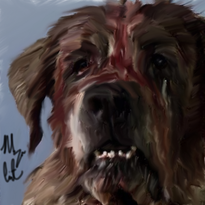 Cujo Digital art by MadamGojira on DeviantArt