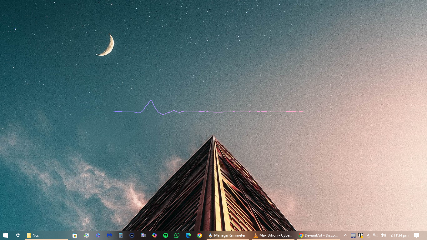 (Rainmeter Skin) SoundVisualizer 1.0 by Suleyazium on DeviantArt