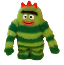 Yo Gabba Gabba - Brobee says Look Out Stop! by trevorshane on DeviantArt