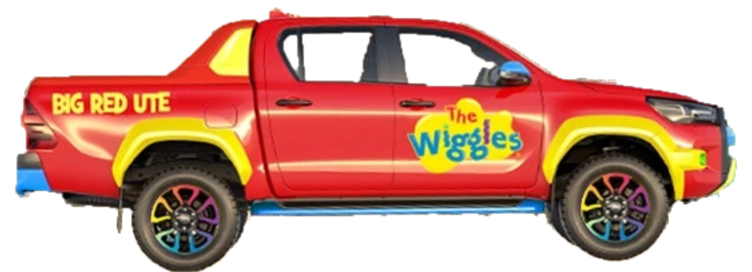 The Wiggles - Crusing in the Big Red Ute (Song) by trevorshane on ...