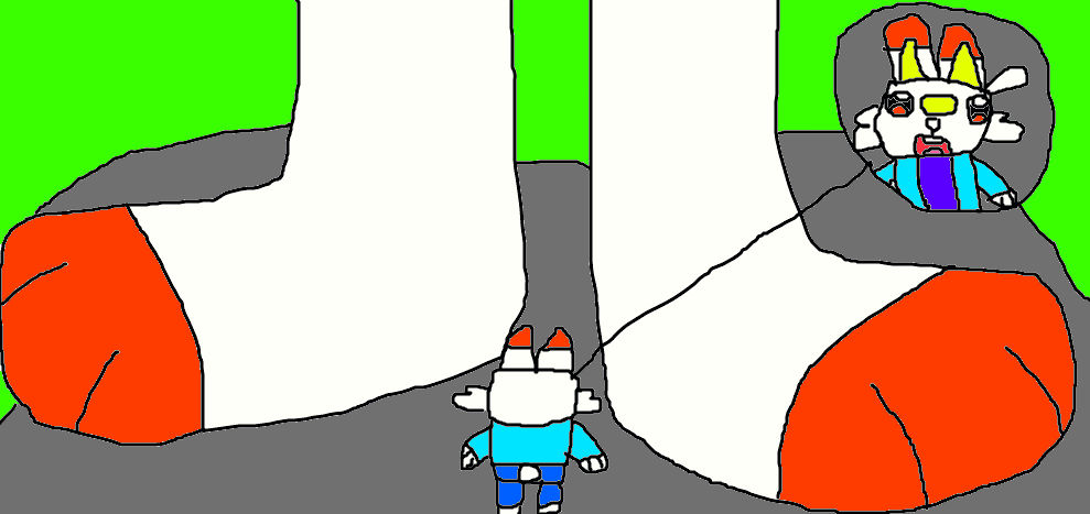 This is an Giant Feet by loquendo9011 on DeviantArt