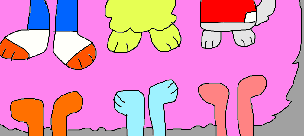 6 Stucked Feet by loquendo9011 on DeviantArt