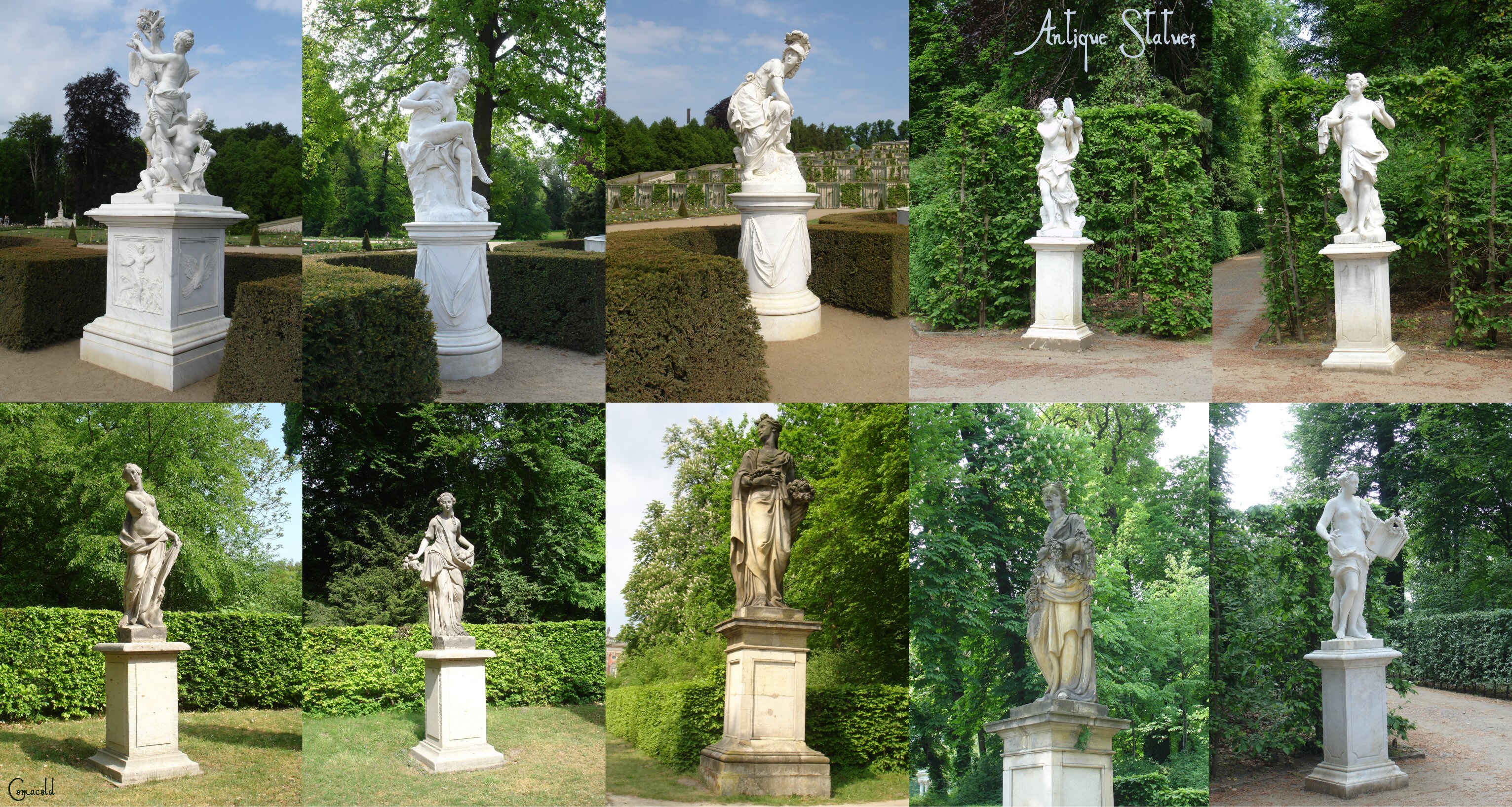 Antique Statues Of Women pack by Comacold-stock on DeviantArt