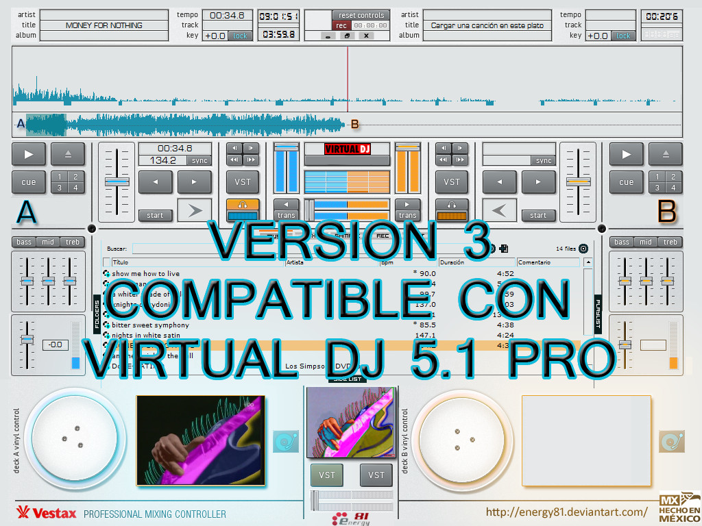 deckadance skin virtualdj by energy81 on DeviantArt