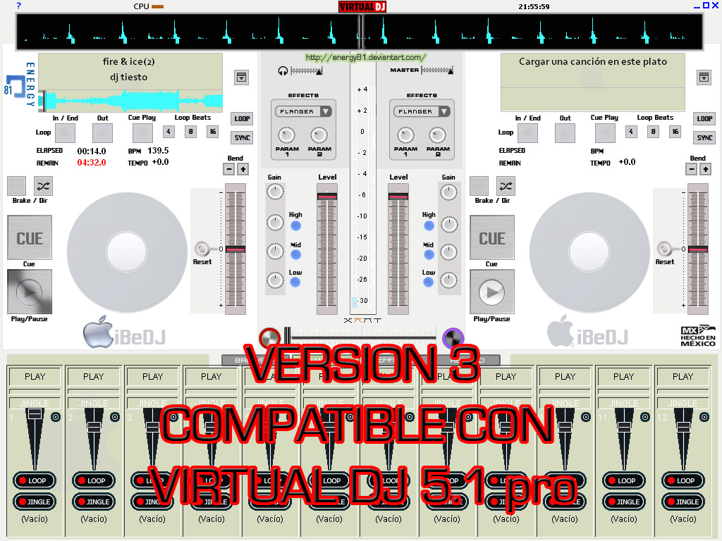 I-Bedj Skin Virtual Dj by energy81 on DeviantArt