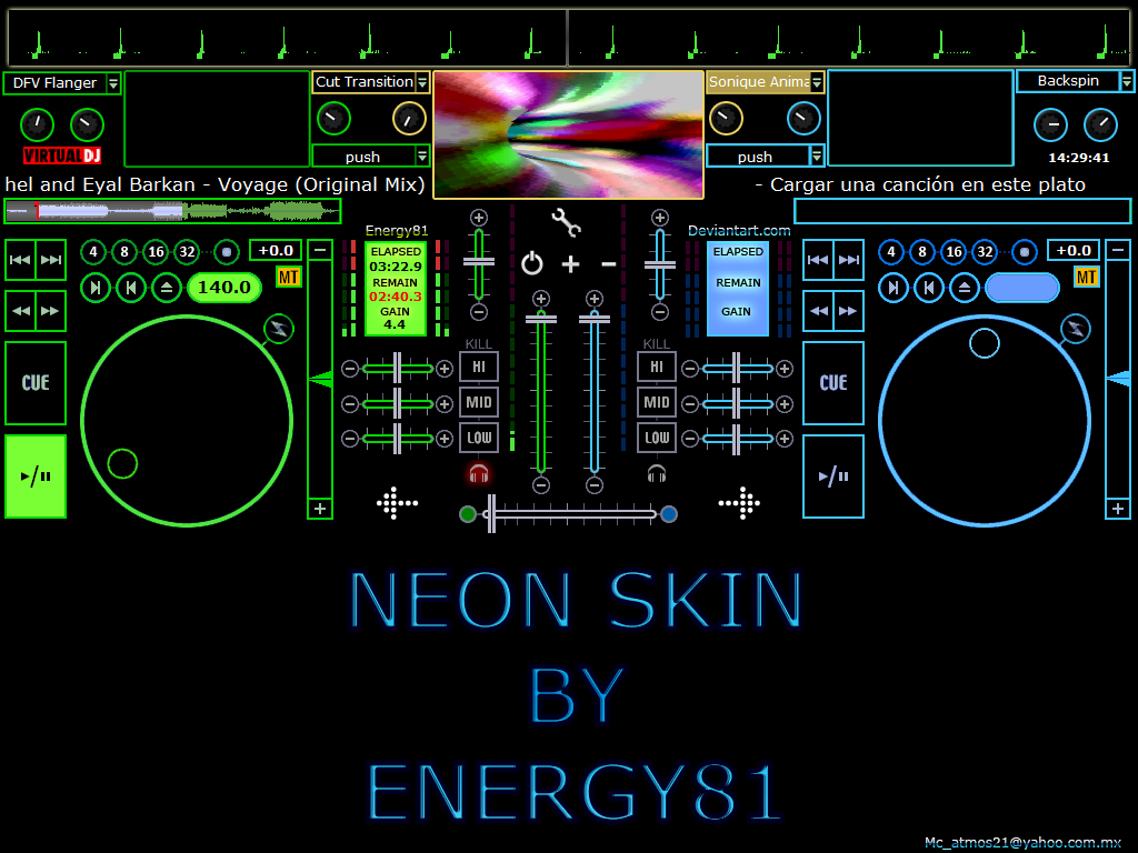 NEON SKIN BY ENERGY81 by energy81 on DeviantArt