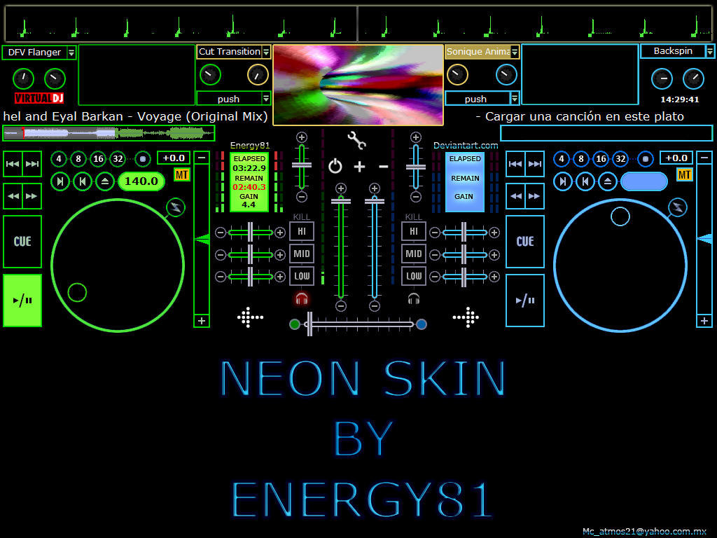 NEON SKIN BY ENERGY81 by energy81 on DeviantArt