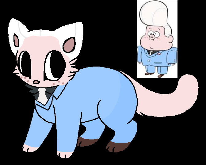 Gideon Cat Design by BananaNerd on DeviantArt