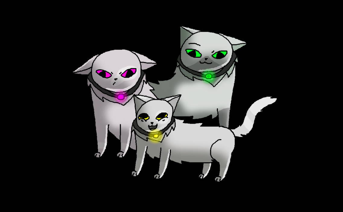 The Three Cores *Cat Versions* by BananaNerd on DeviantArt