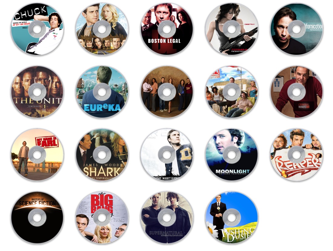 more tv series cd icons by Sospe on DeviantArt