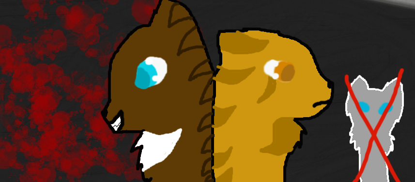 Hawkfrost and Mothwing by GentleFluttershy101 on DeviantArt