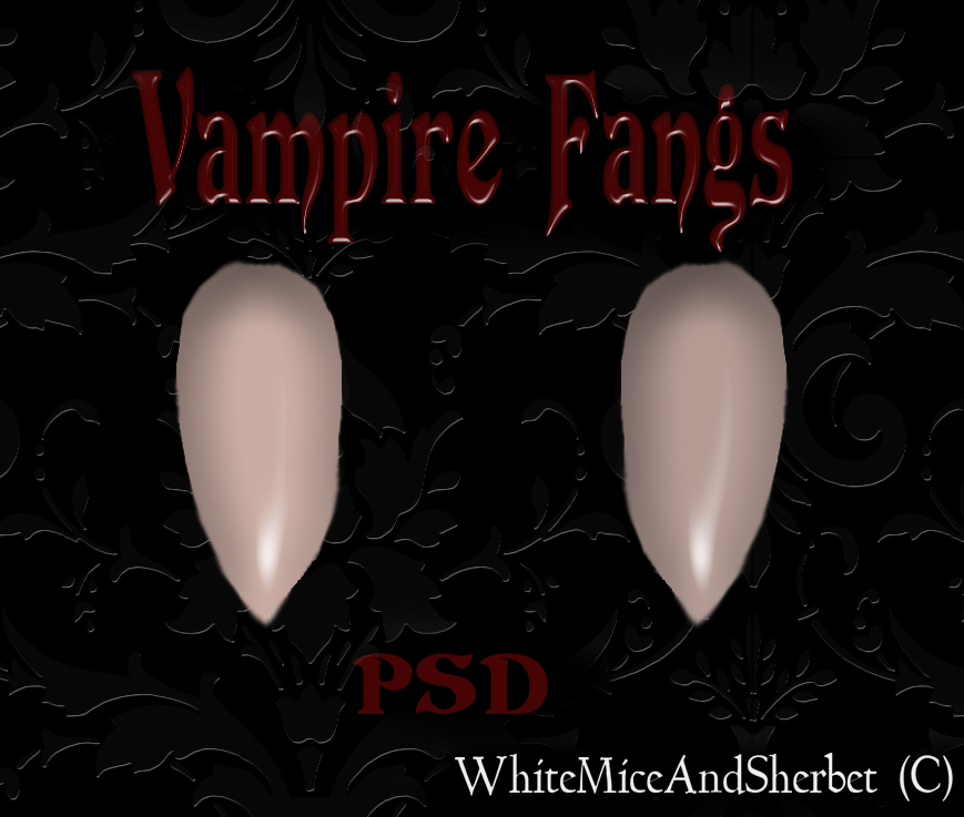 Vampire Fangs by ChocolateMice-Stock on DeviantArt