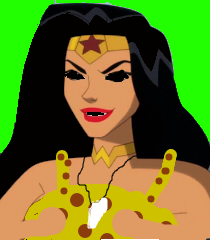 Wonder Jungle Woman chest beating by mergenthalerTim on DeviantArt