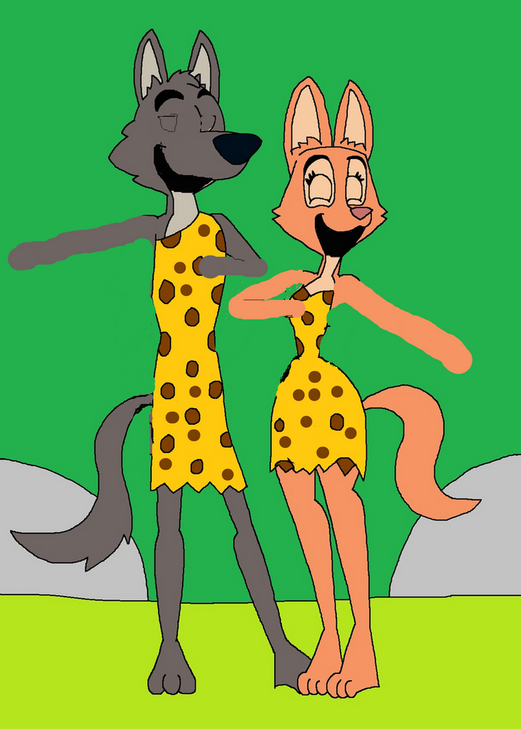 Jungle Wolf and Diane Chest beating edision by mergenthalerTim on ...