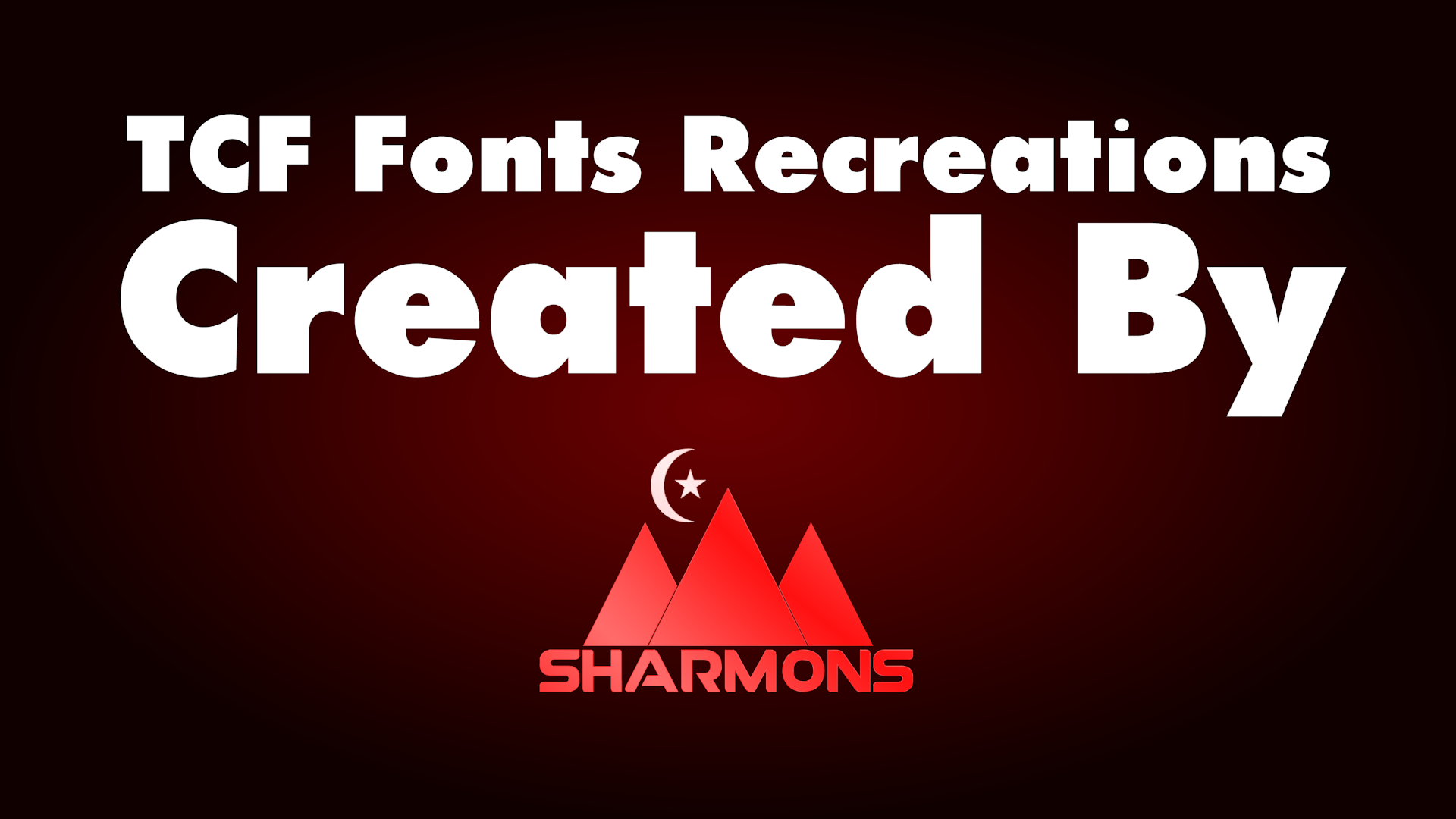 TCF Fonts Recreations by simmonsshareef22 on DeviantArt