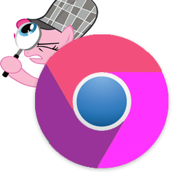 Google Chrome Icon Pink