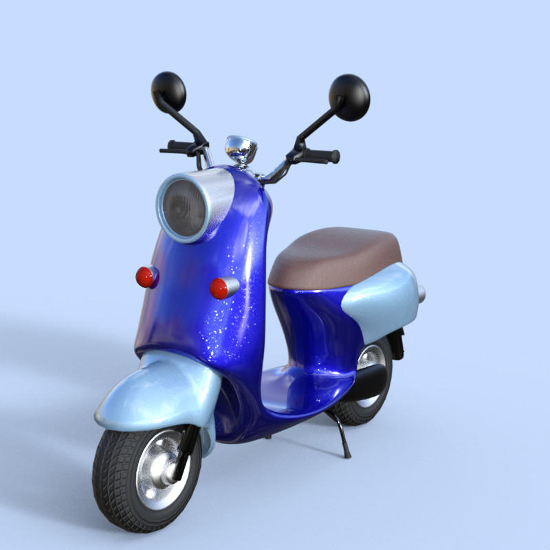 Anime Scooter for DAZ Studio by amyaimei on DeviantArt