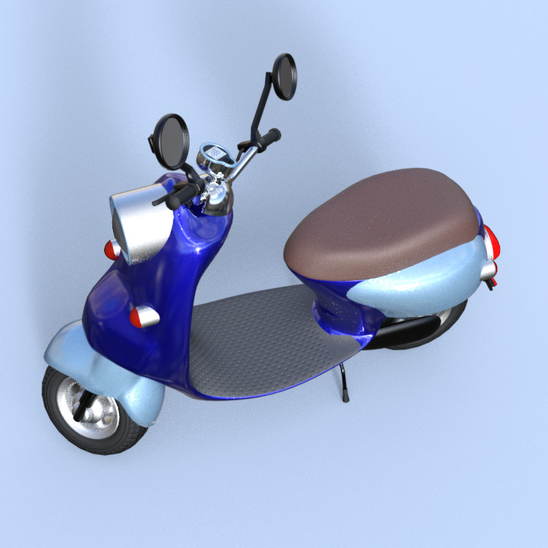 Anime Scooter 2 for DAZ Studio by amyaimei on DeviantArt