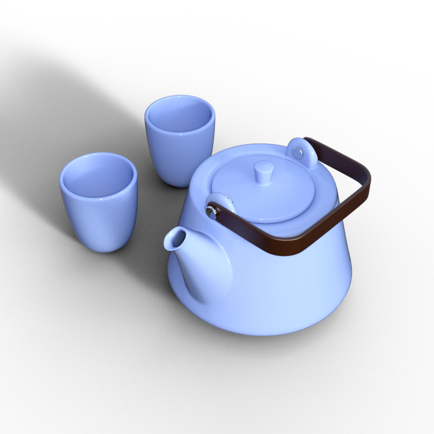 Asian Tea Set for Daz Studio by amyaimei on DeviantArt