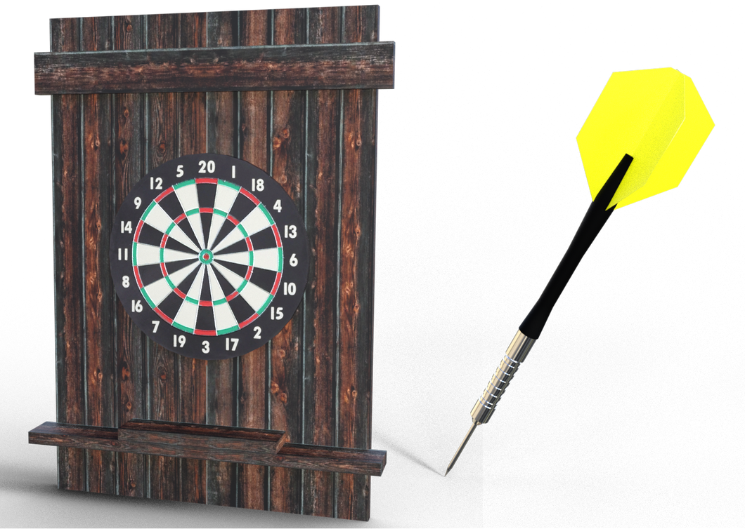 Dartboard and Dart - DAZ Studio by amyaimei on DeviantArt