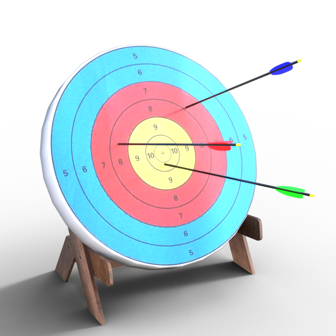 Recreational Archery Target for DAZ Studio by amyaimei on DeviantArt