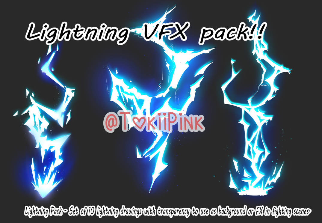 lIGHTNING pack 1 by TokiiPink on DeviantArt