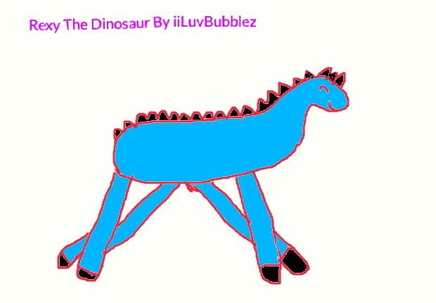Rexy The Dinosaur by TangledTabby on DeviantArt