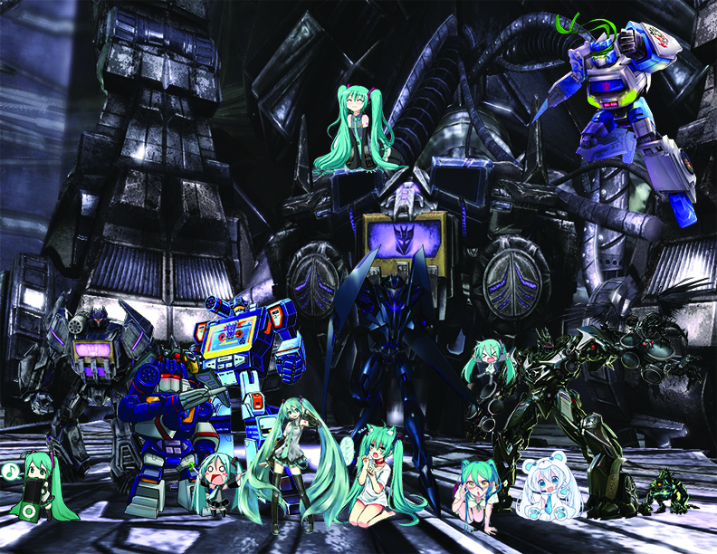 Soundwave And Miku by CommanderOfDoom on DeviantArt