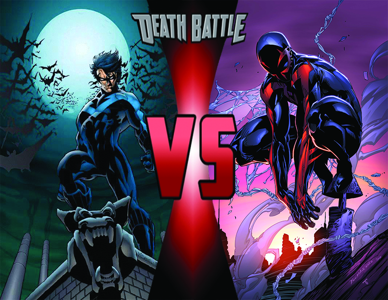 Nightwing Vs Spider Man 2099 by CommanderOfDoom on DeviantArt
