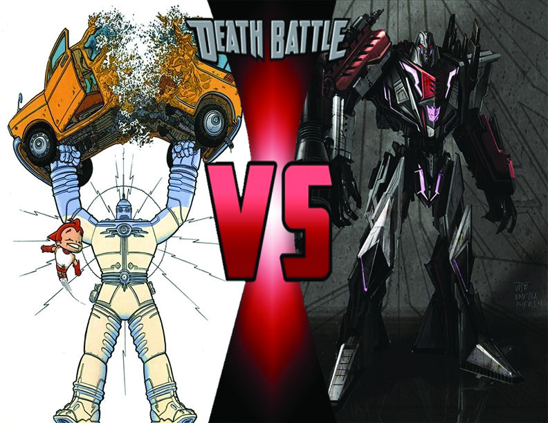 Big Guy Vs Megatron by CommanderOfDoom on DeviantArt