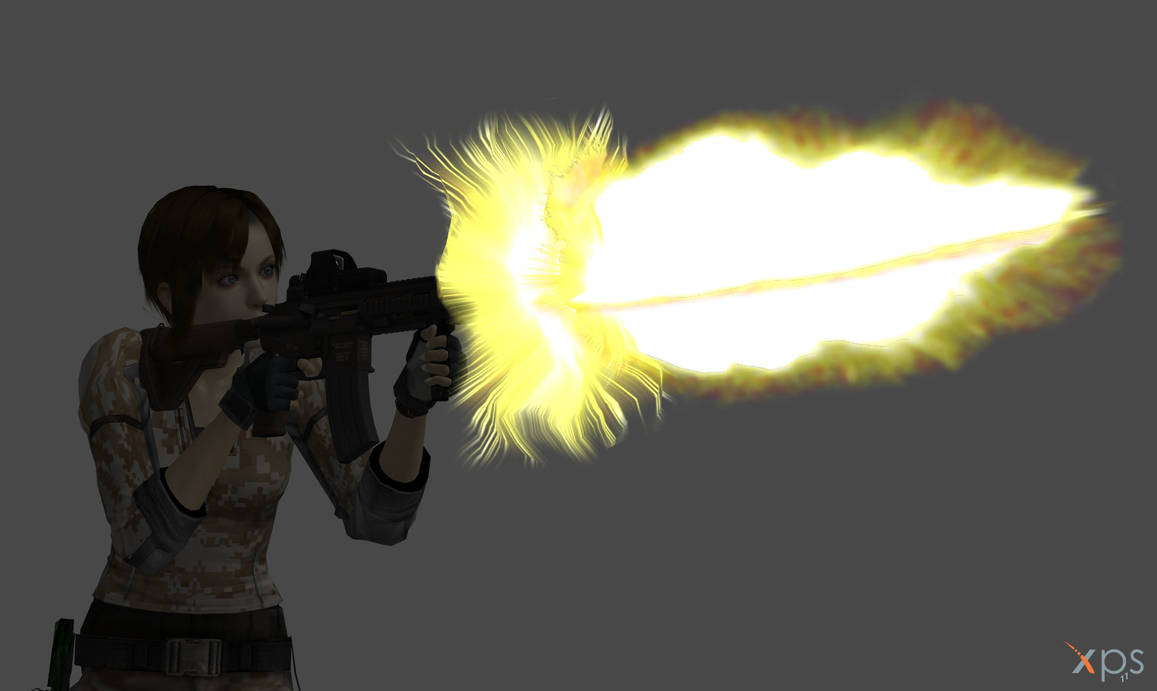 Night Muzzle Flash Hk416 XPS Animation Gif by Haganeya on DeviantArt