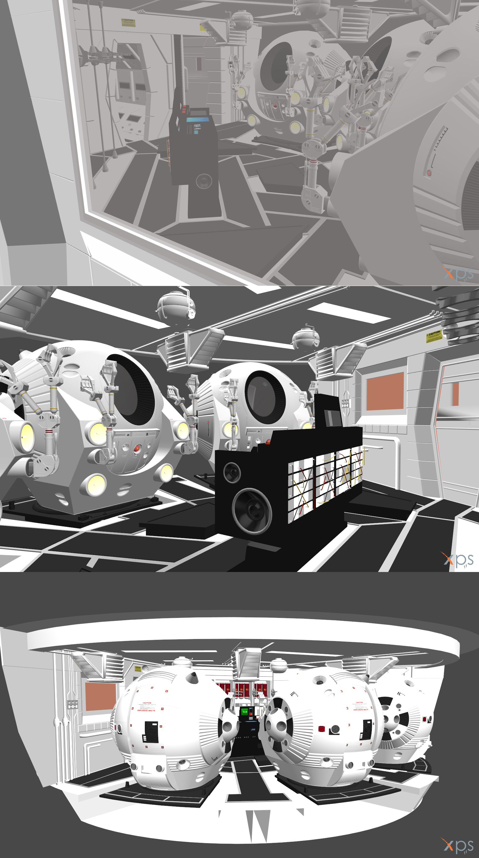 2001 Discovery PodBay set for XPS Fix2 by Haganeya on DeviantArt