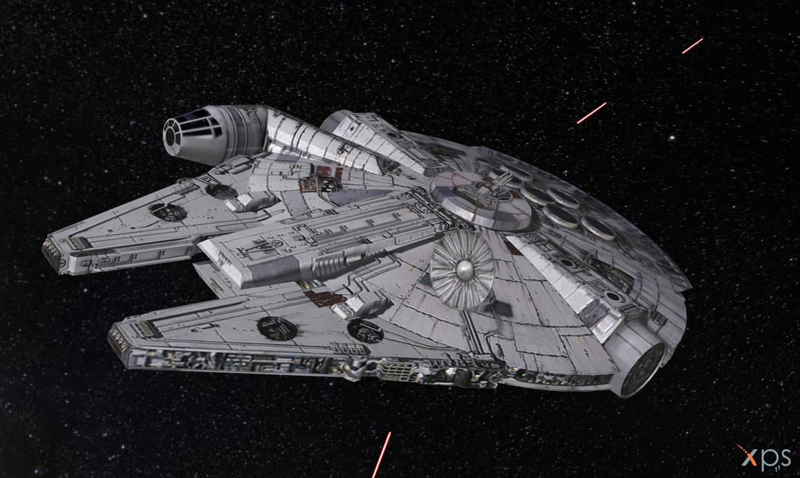 Millennium Falcon for XPS (posable) by Haganeya on DeviantArt