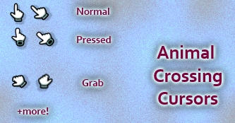 Animal Crossing Cursors by Cyberdyne12489 on DeviantArt