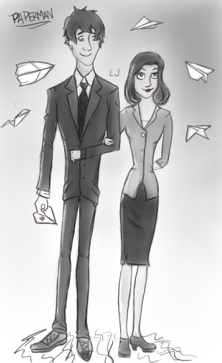 Paperman by Luisaj on DeviantArt
