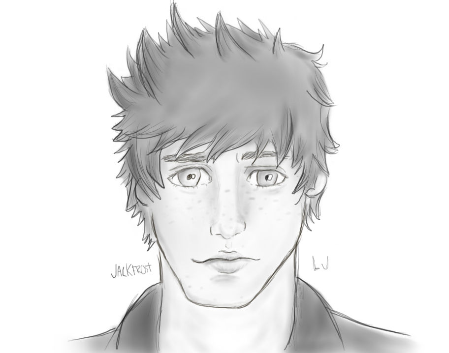 Human Jack Frost doodle by Luisaj on DeviantArt