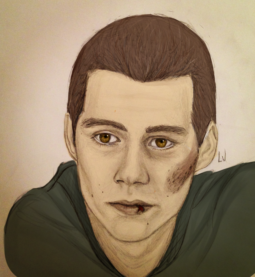 Stiles Stilinski Portrait by Luisaj on DeviantArt