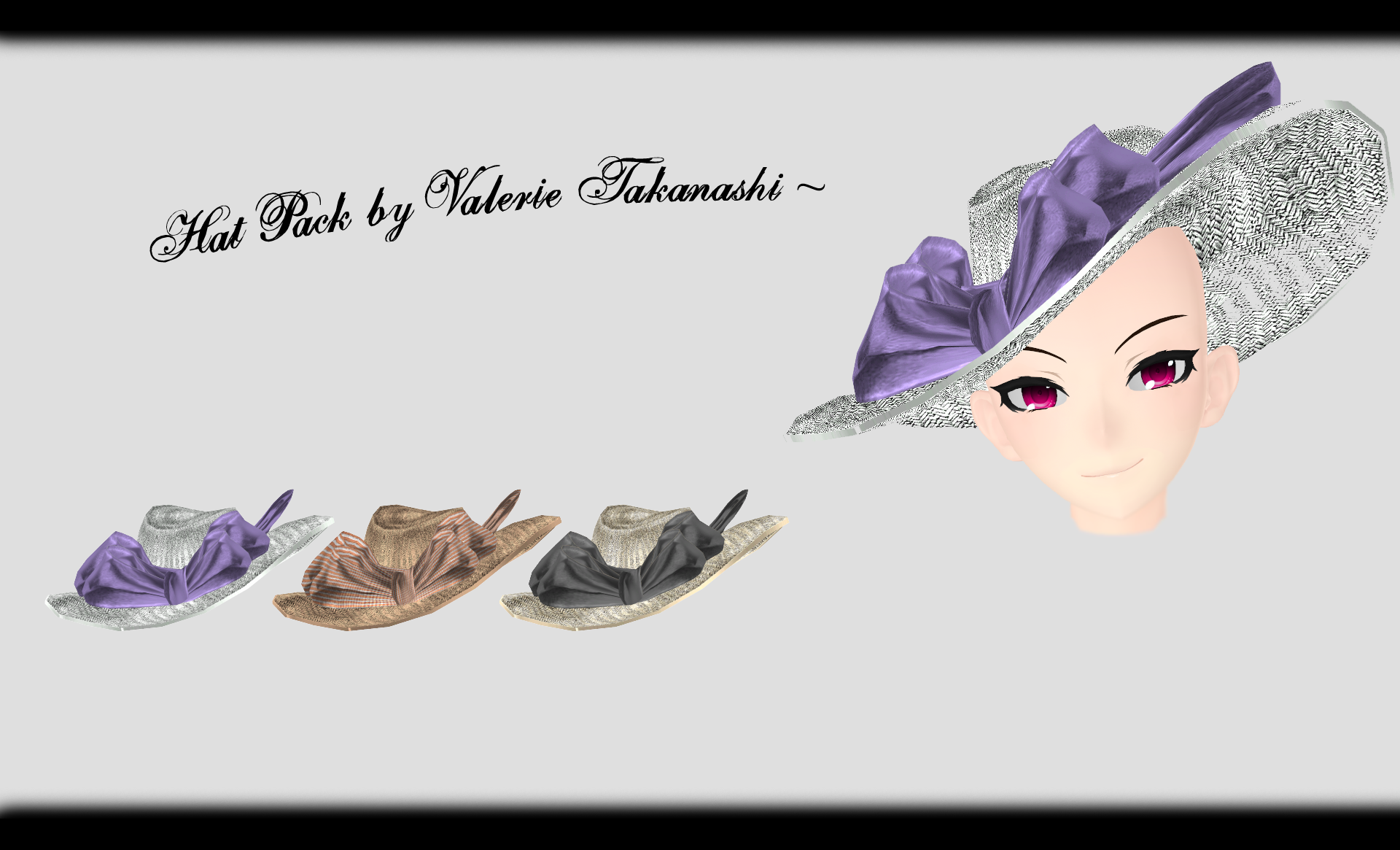 [MMD] Hat Pack DL ~ by o-DSV-o on DeviantArt