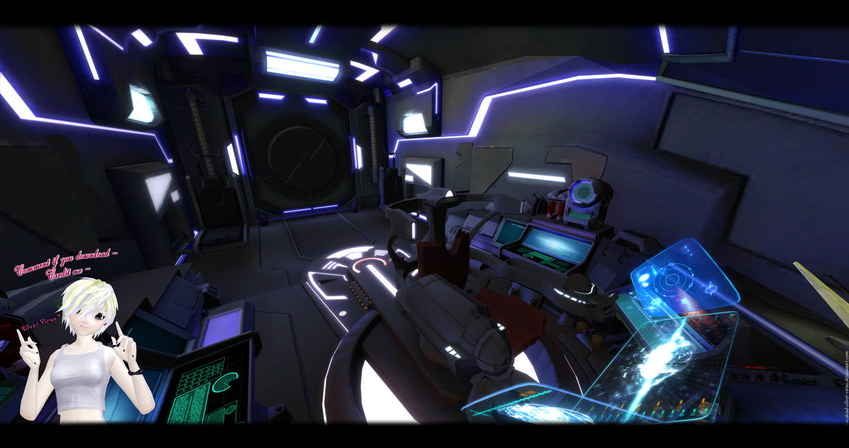 [MMD] Metroid Other M - Ship Interior DL ~ by o-DSV-o on DeviantArt