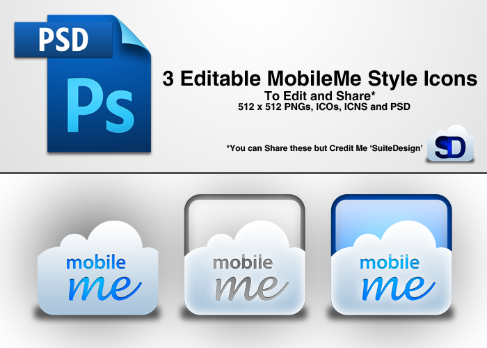 Editable MobileMe Icon by SuiteDesign on DeviantArt
