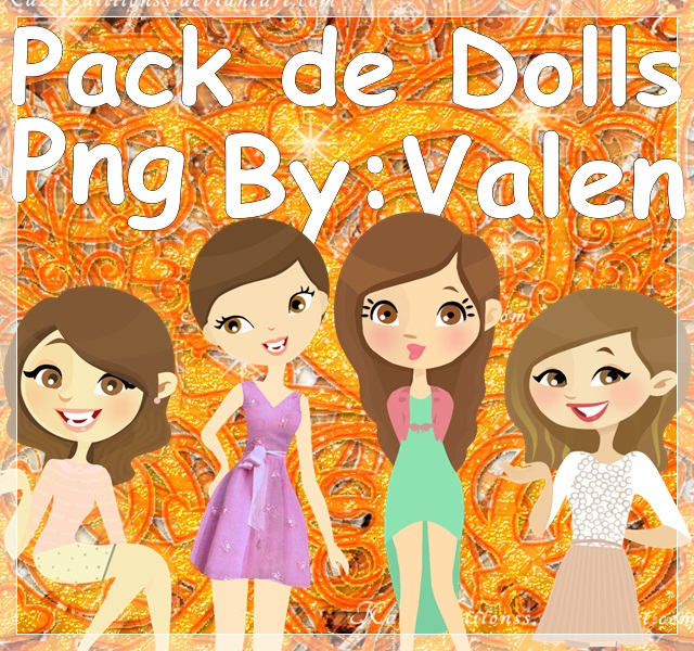 Pack De Dolls Png by valen15982 on DeviantArt