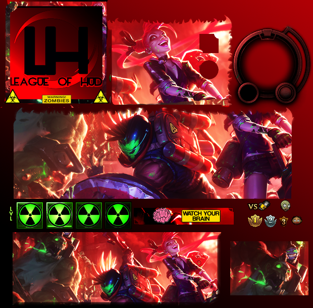Zombie Slayer HUD League of Legends by LeagueOfHud on DeviantArt
