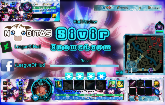 Sivir Snowstorm HUD League of Legends by LeagueOfHud on DeviantArt