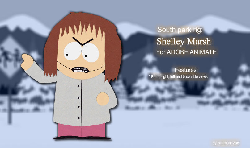 South Park Rigs: Shelley Marsh by cartman1235 on DeviantArt