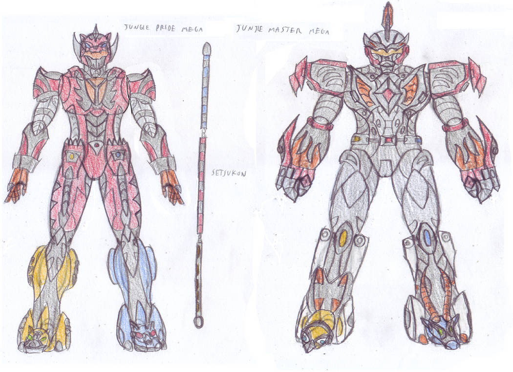 Jungle Pride Mega e Jungle Master Mega by saramus01 on DeviantArt