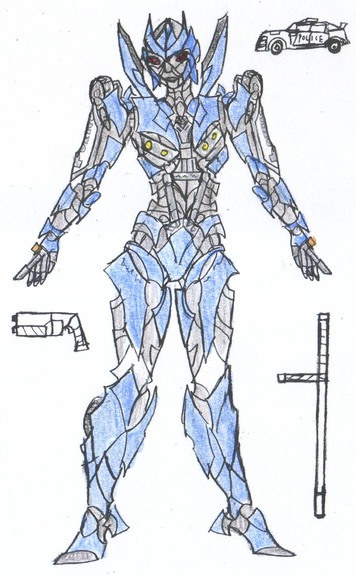 Decepticon Barricade Female by saramus01 on DeviantArt