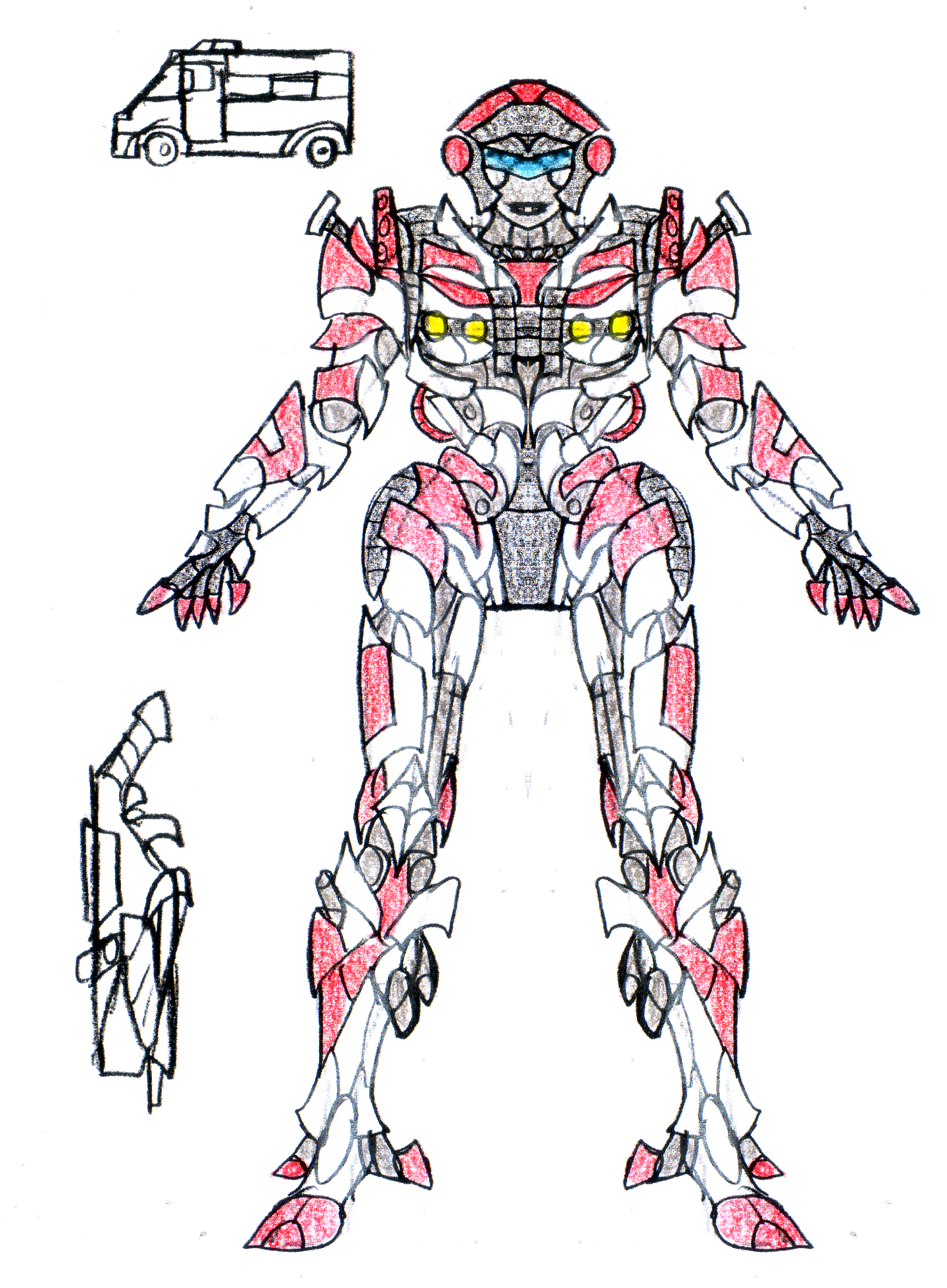 Autobot Red Alert by saramus01 on DeviantArt