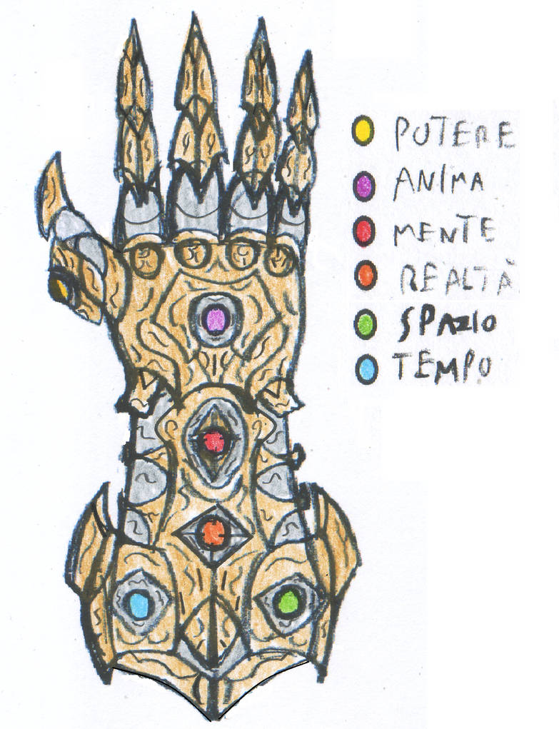 Infinity Gauntlet by saramus01 on DeviantArt